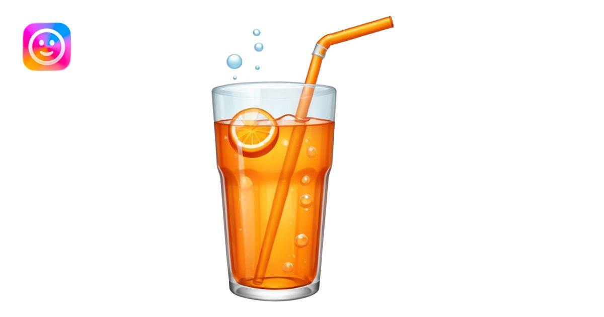 orange soda emoji | AI Emoji Generator