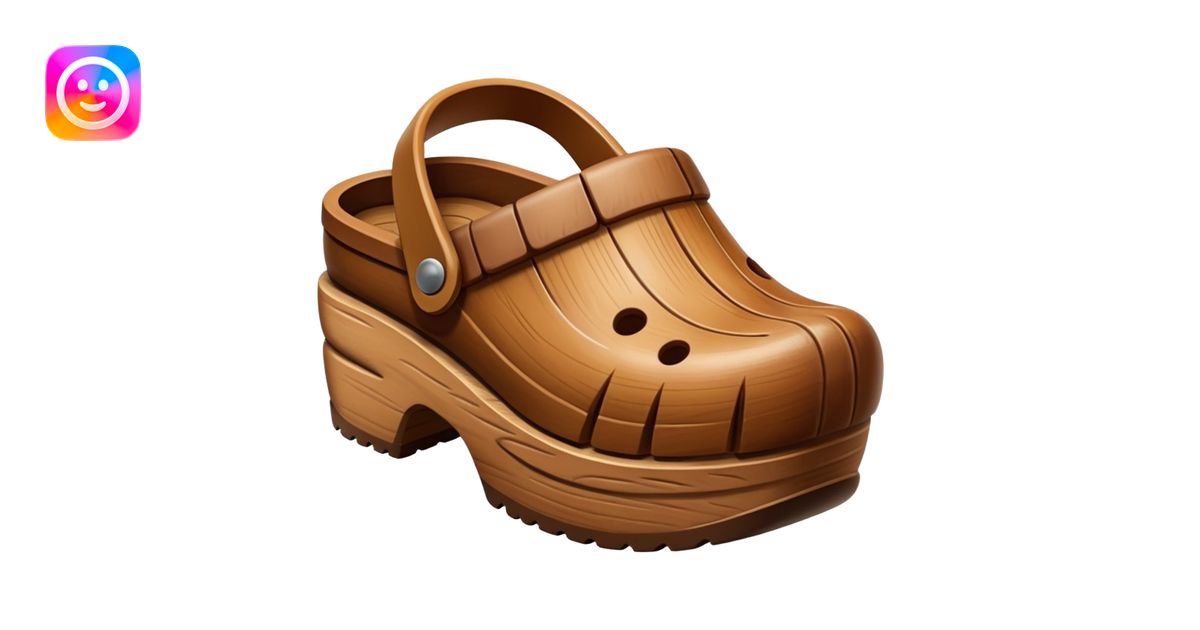 Clog emoji | AI Emoji Generator