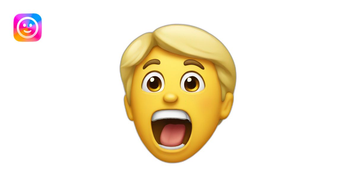 yelling face emoji | AI Emoji Generator