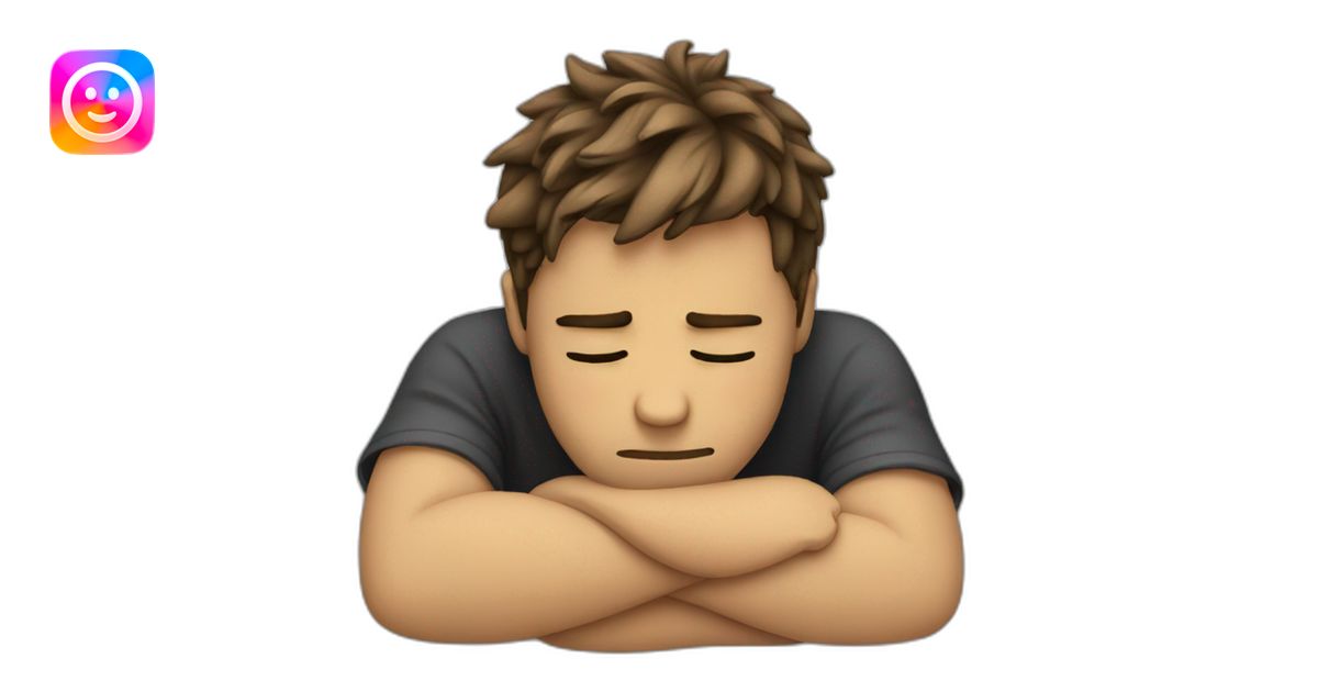 Sad hugging emoji emoji | AI Emoji Generator