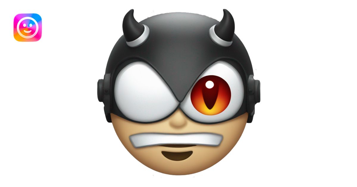 devil with Skid Lid emoji | AI Emoji Generator