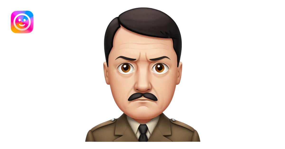 Hitler emoji | AI Emoji Generator