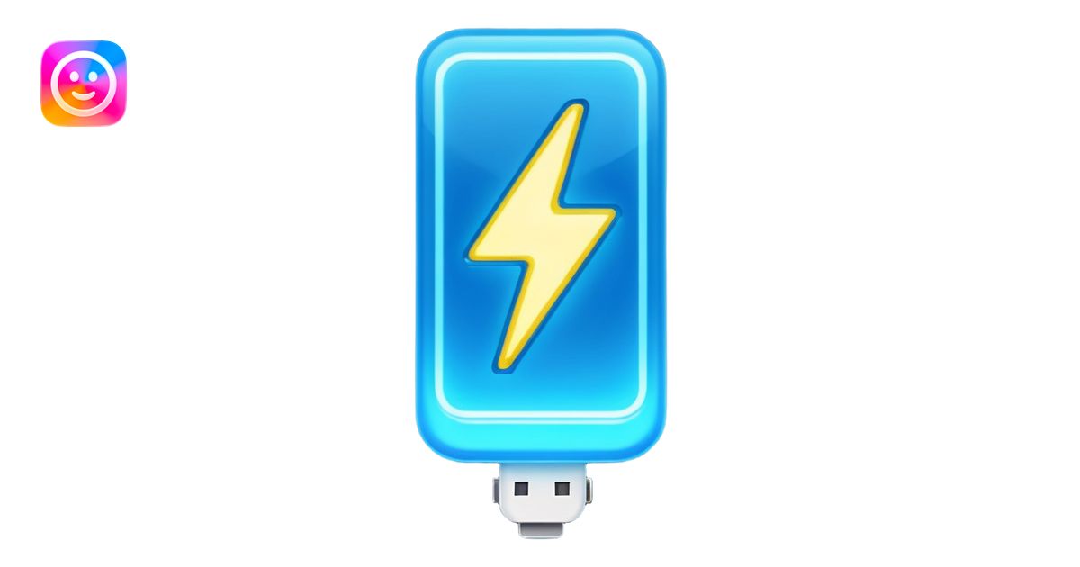 charging emoji | AI Emoji Generator