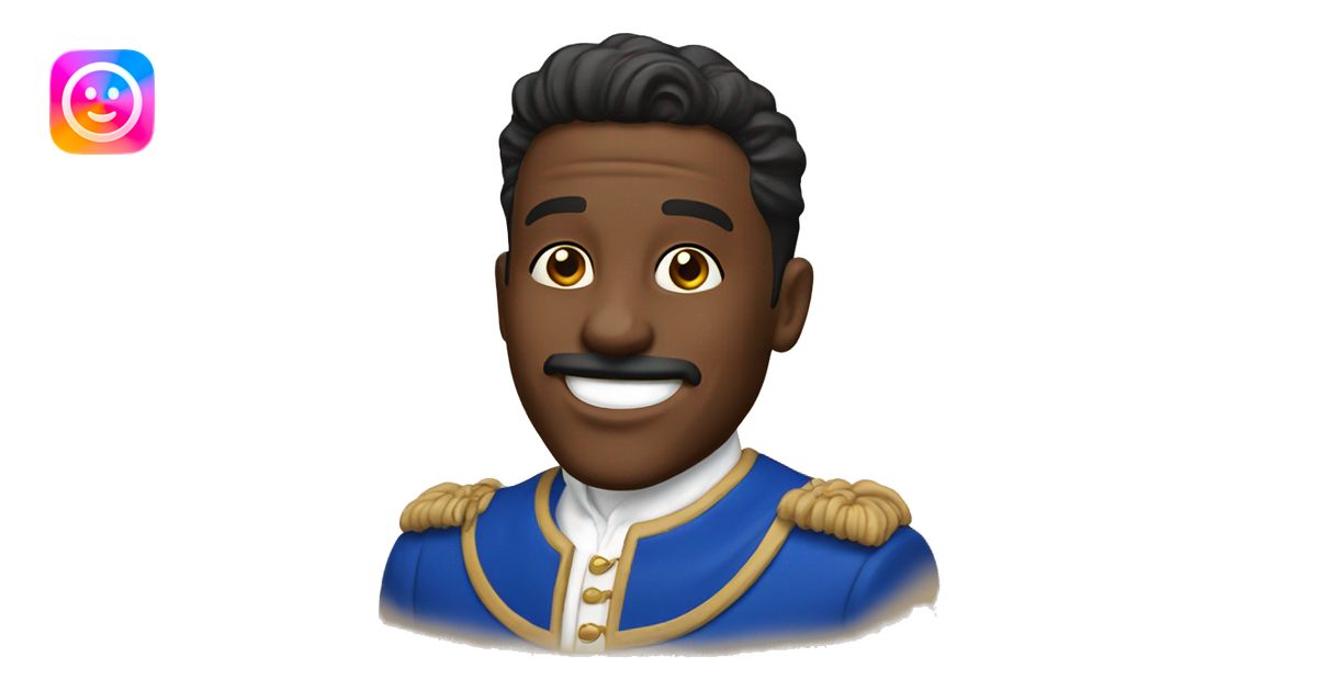Duke Dennis smiling emoji | AI Emoji Generator