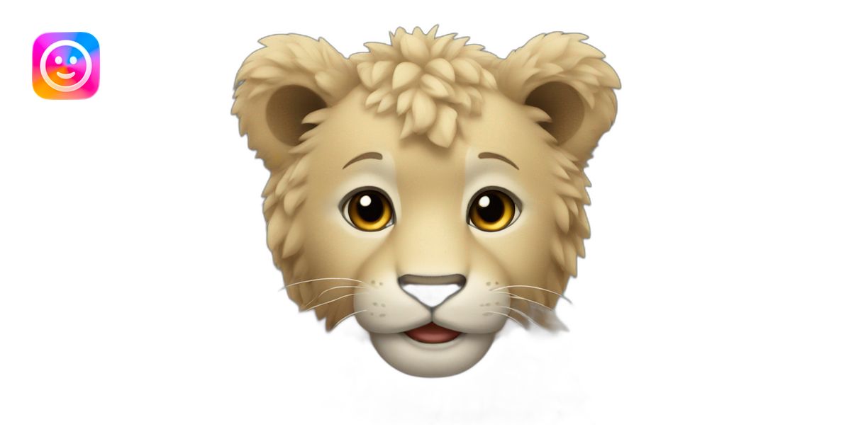 Cub emoji | AI Emoji Generator