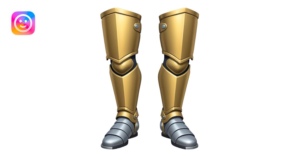 Legs armor Emoji fantasy pixel art style emoji | AI Emoji Generator