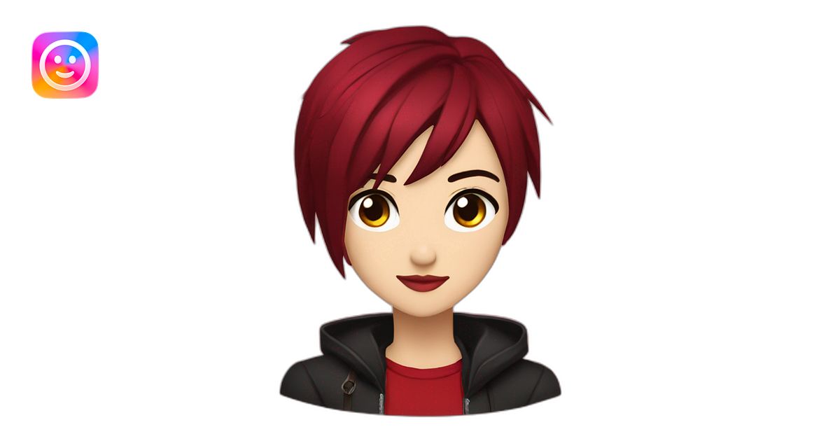 Ruby rose RWBY emoji | AI Emoji Generator