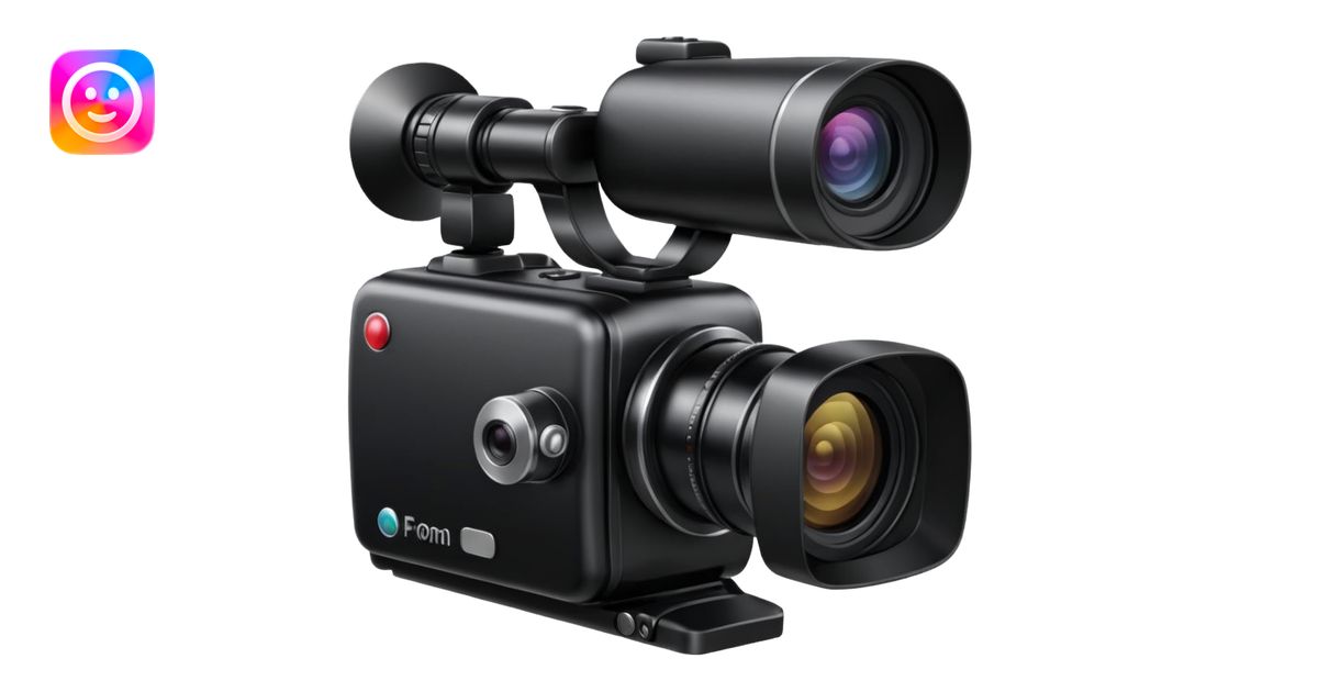 video camera emoji | AI Emoji Generator