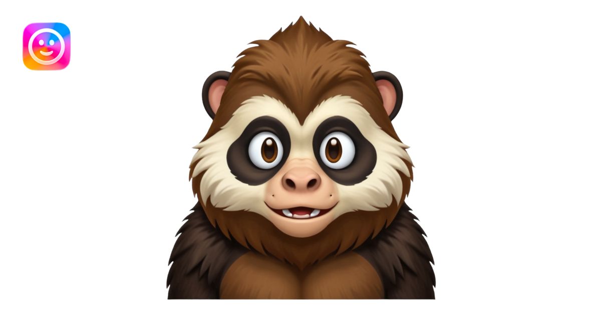 skunk ape emoji | AI Emoji Generator