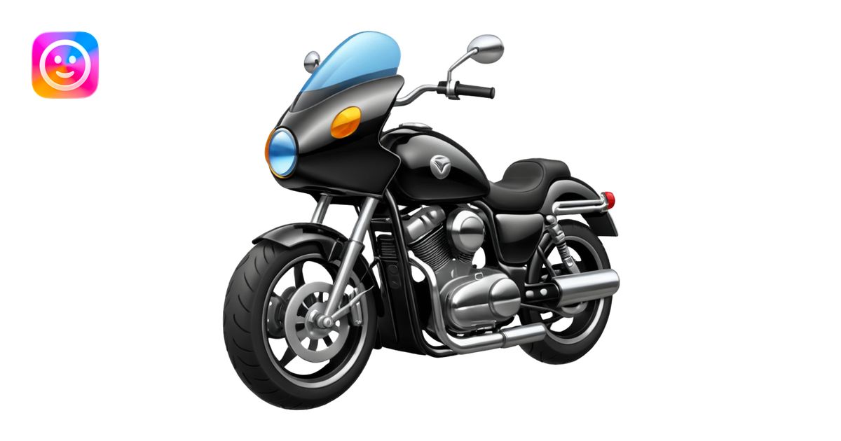 motor cycle emoji | AI Emoji Generator