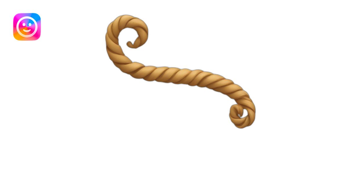 rolled up whip with handle emoji | AI Emoji Generator