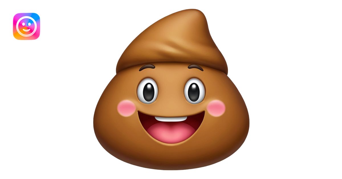upside down emoji poop 💩 emoji | AI Emoji Generator