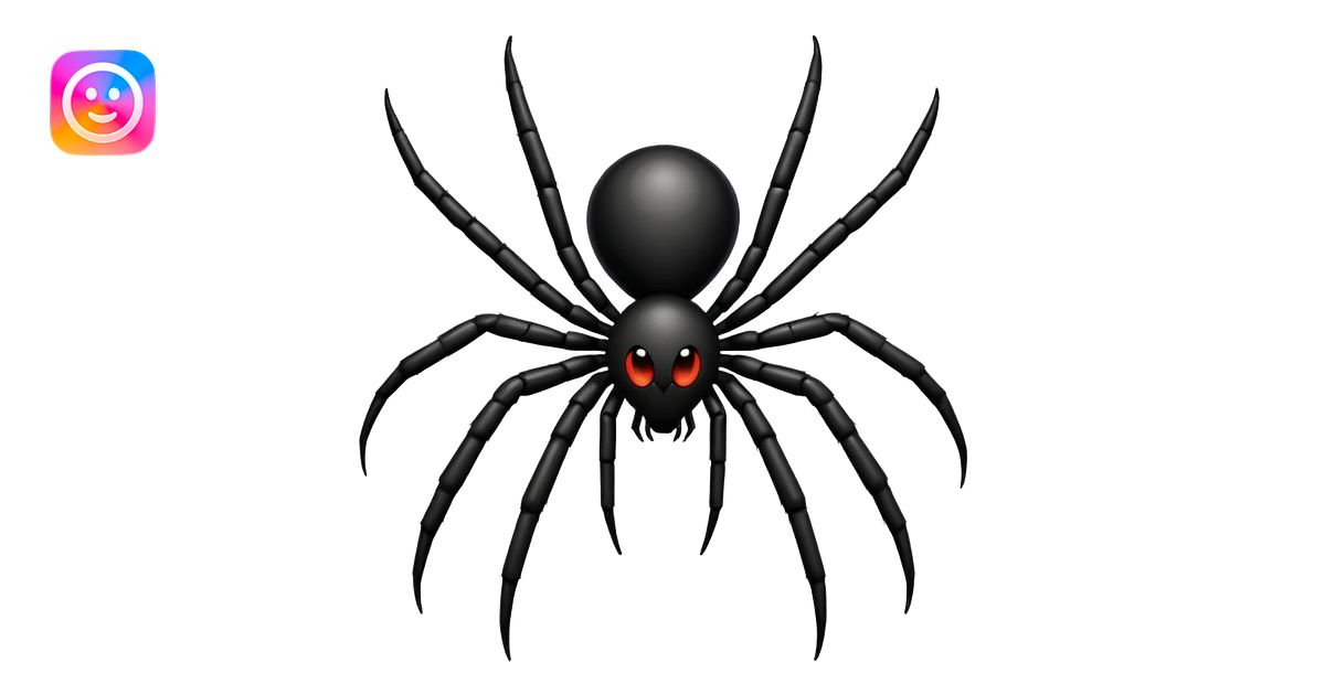 Spider emoji | AI Emoji Generator