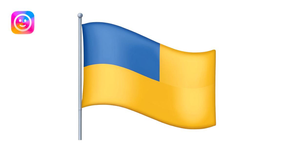 flag of Ingria emoji | AI Emoji Generator