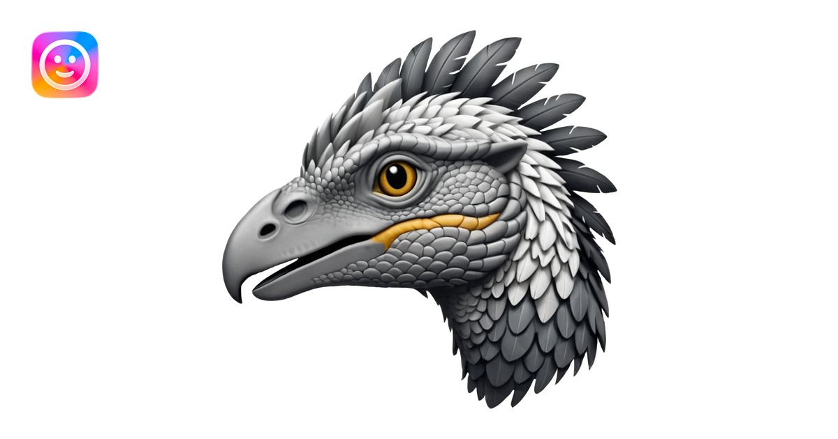 Yutyrannus emoji | AI Emoji Generator
