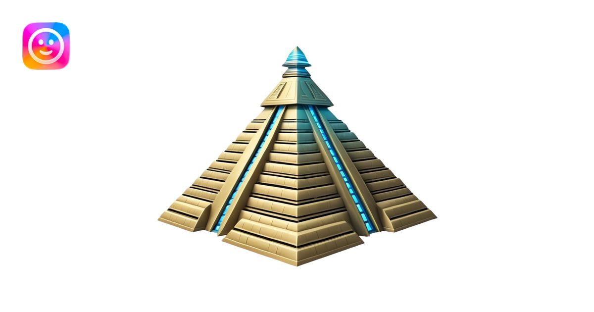 Annunaki alien spaceship, ziggurat-like structure, blending ancient ...
