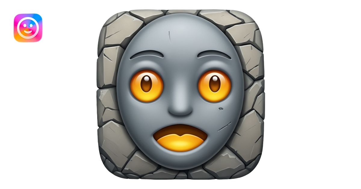 one stone emoji | AI Emoji Generator