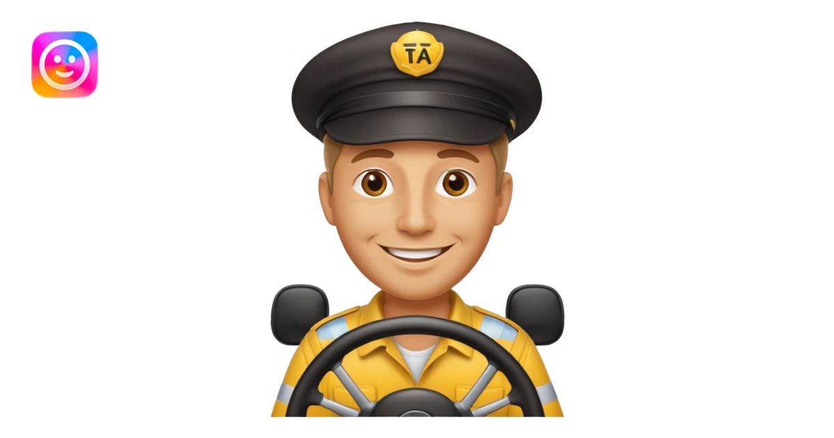taxi driver emoji | AI Emoji Generator
