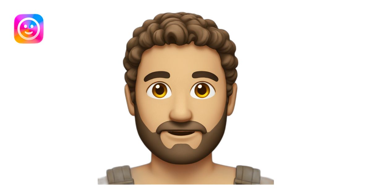 Greek guy emoji | AI Emoji Generator