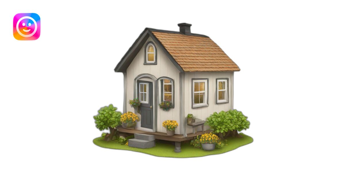 tiny house emoji | AI Emoji Generator
