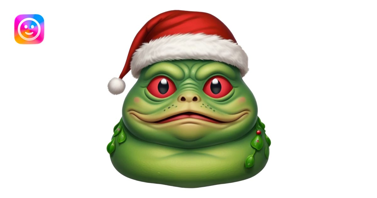 jabba the hutt santa emoji | AI Emoji Generator