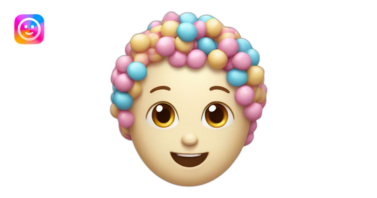 sweet cottom candy emoji | AI Emoji Generator