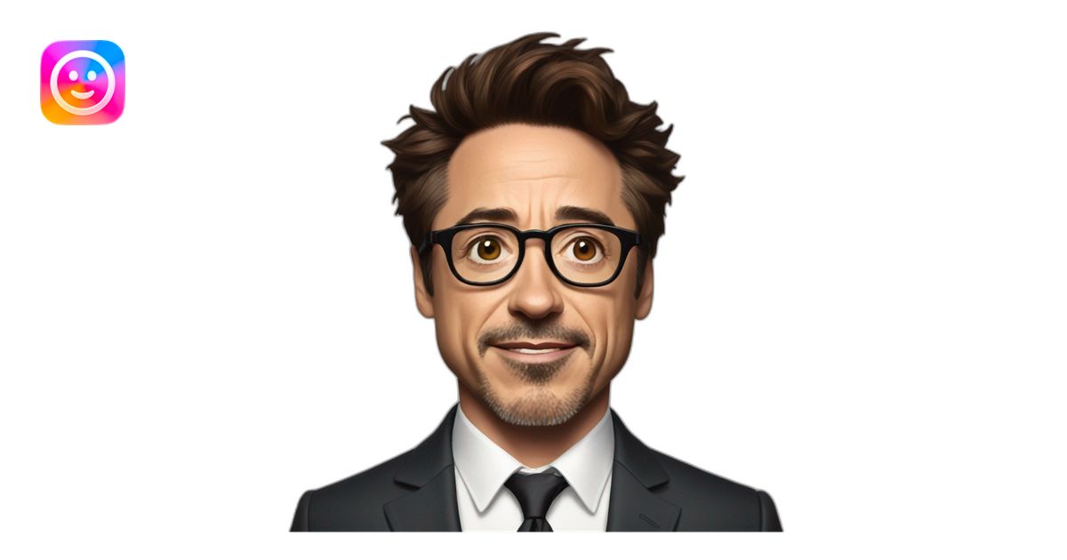 robert downey jr emoji | AI Emoji Generator