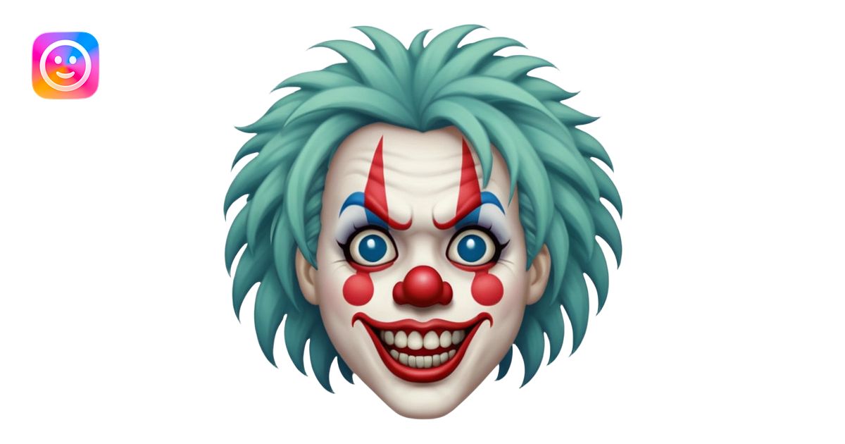 Rocker clown emoji | AI Emoji Generator