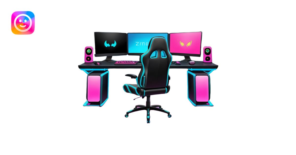 gaming setup emoji | AI Emoji Generator
