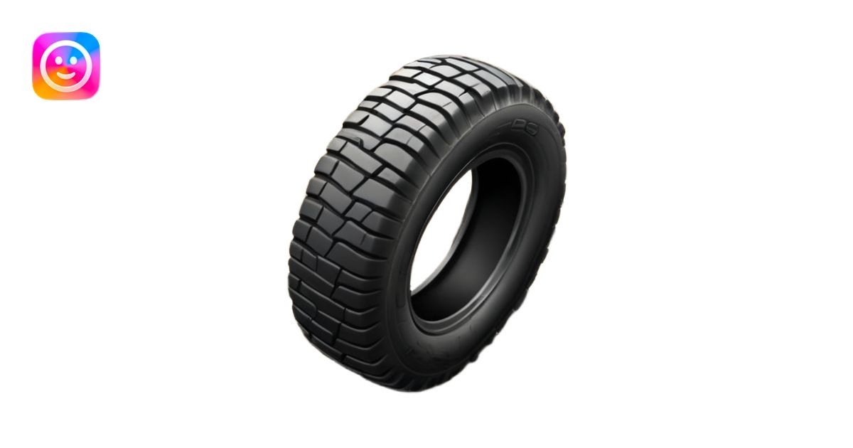 tire tracks emoji | AI Emoji Generator