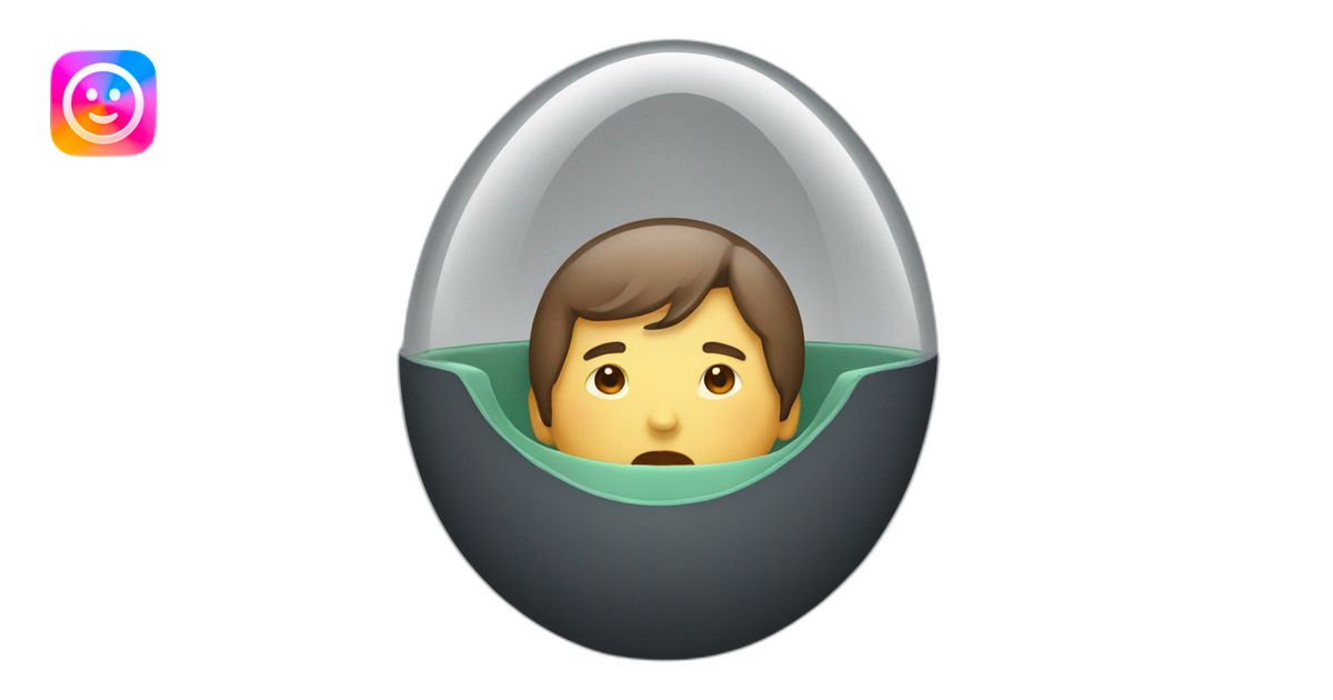 person in a pod emoji | AI Emoji Generator