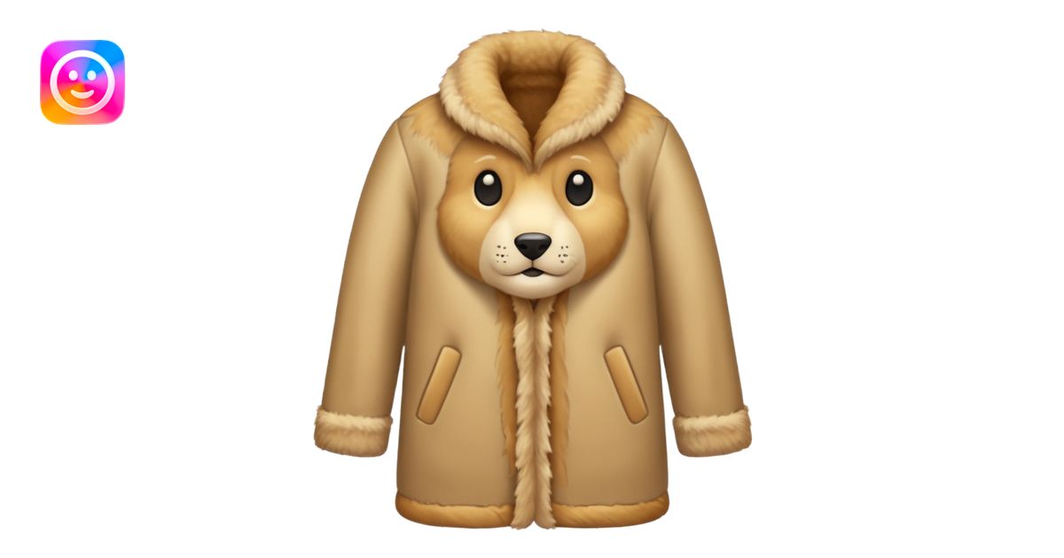 beige autumn winter fury emoji | AI Emoji Generator