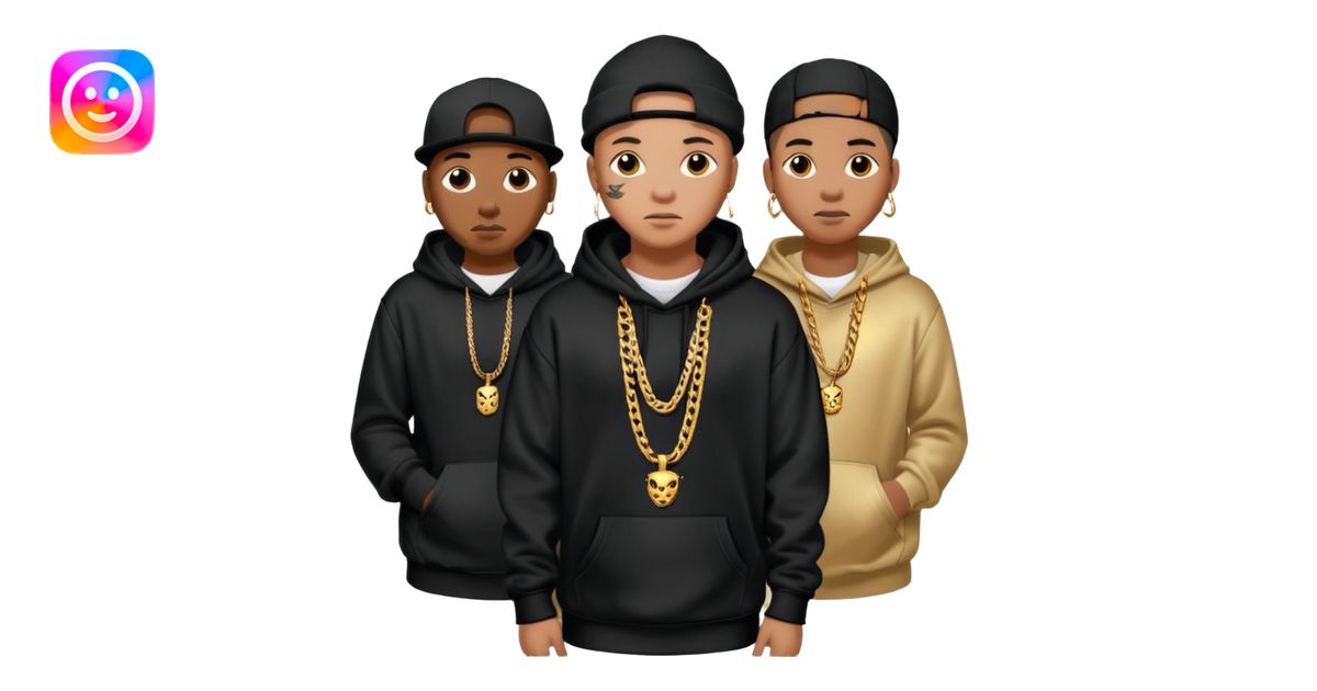 A drip gang emoji | AI Emoji Generator