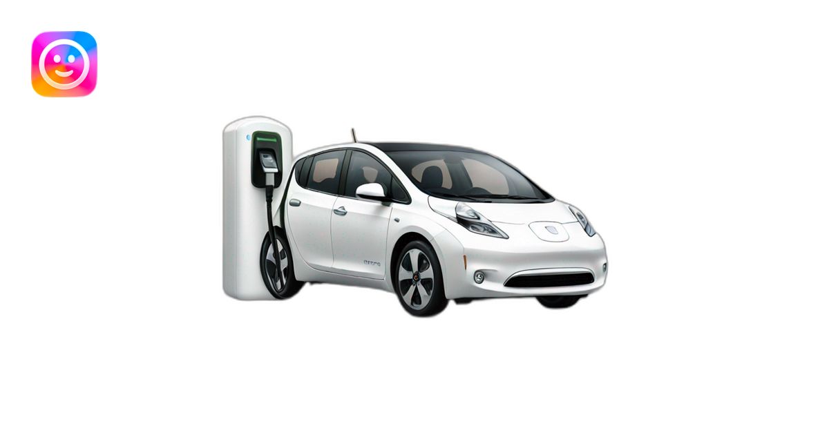 sharing an EV charger emoji | AI Emoji Generator