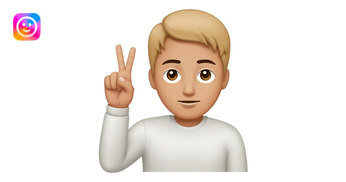 Blank face middle finger emoji | AI Emoji Generator