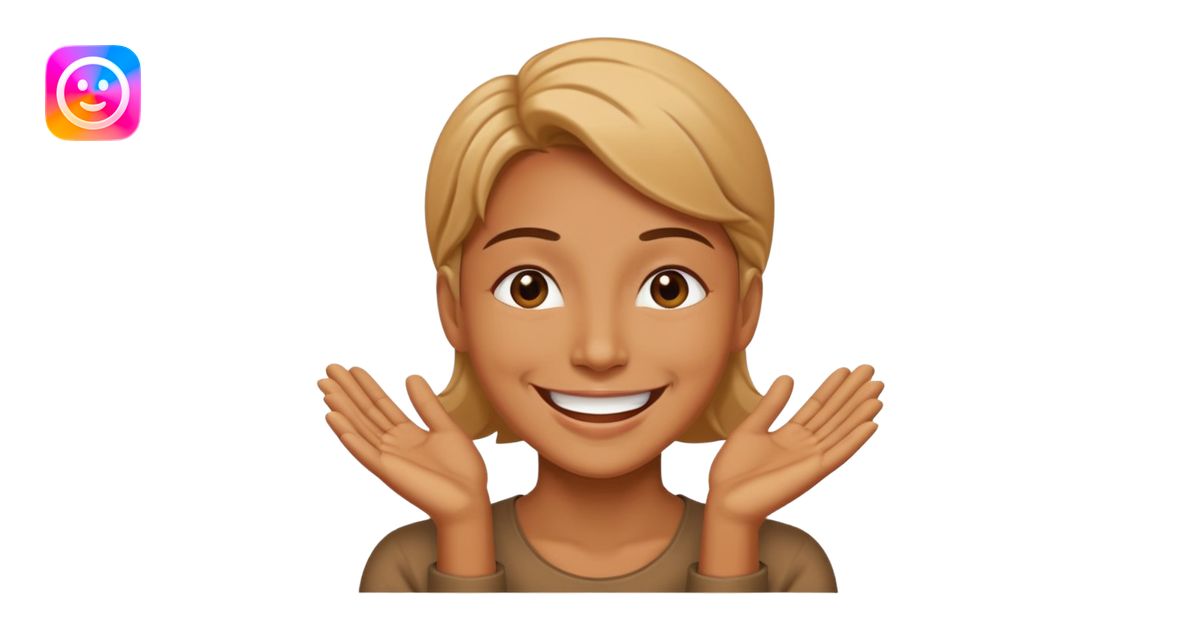 Gratitude - quality of being thankful and appreciative emoji | AI Emoji ...