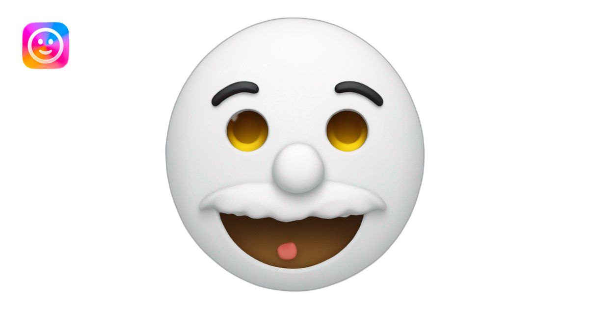 snow emoji | AI Emoji Generator
