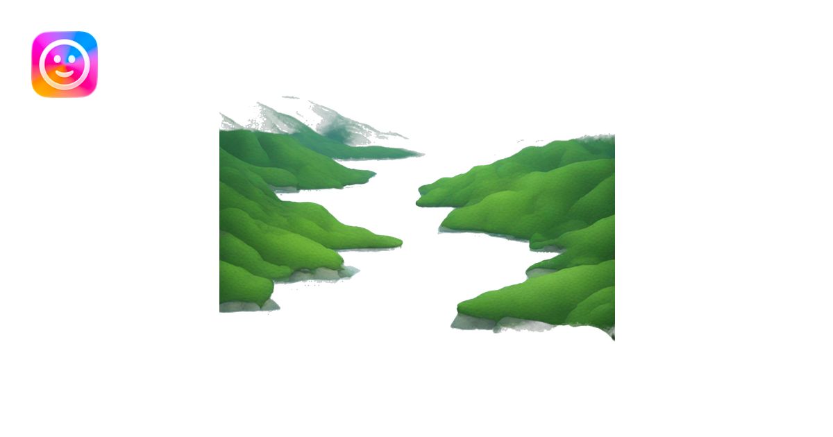 lake with water emoji | AI Emoji Generator