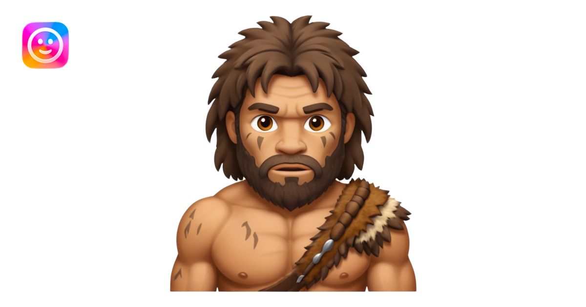 Caveman emoji | AI Emoji Generator