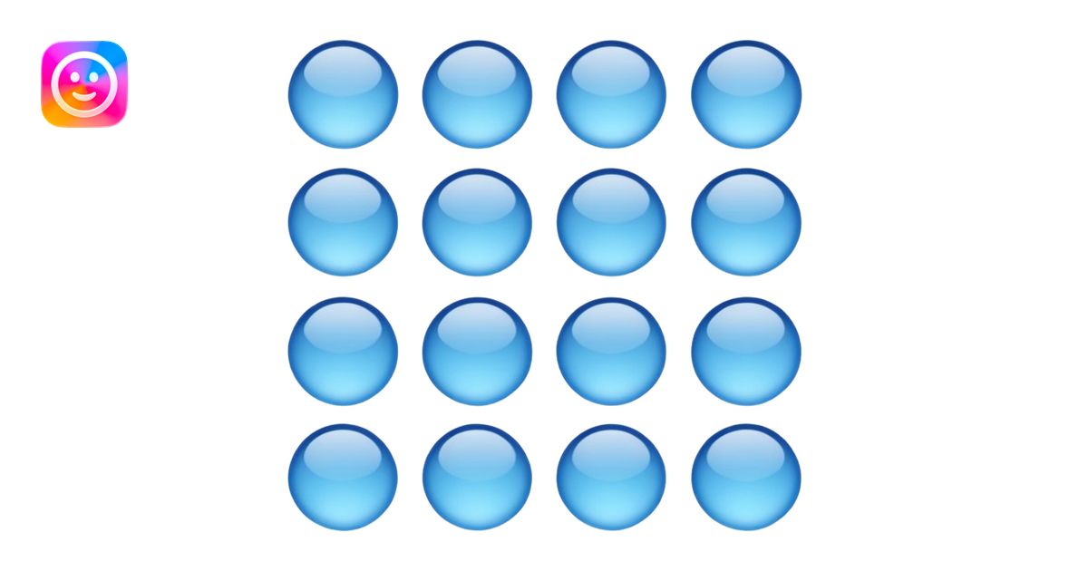round cells in light blue and blue Soft gradient Slightly translucent ...