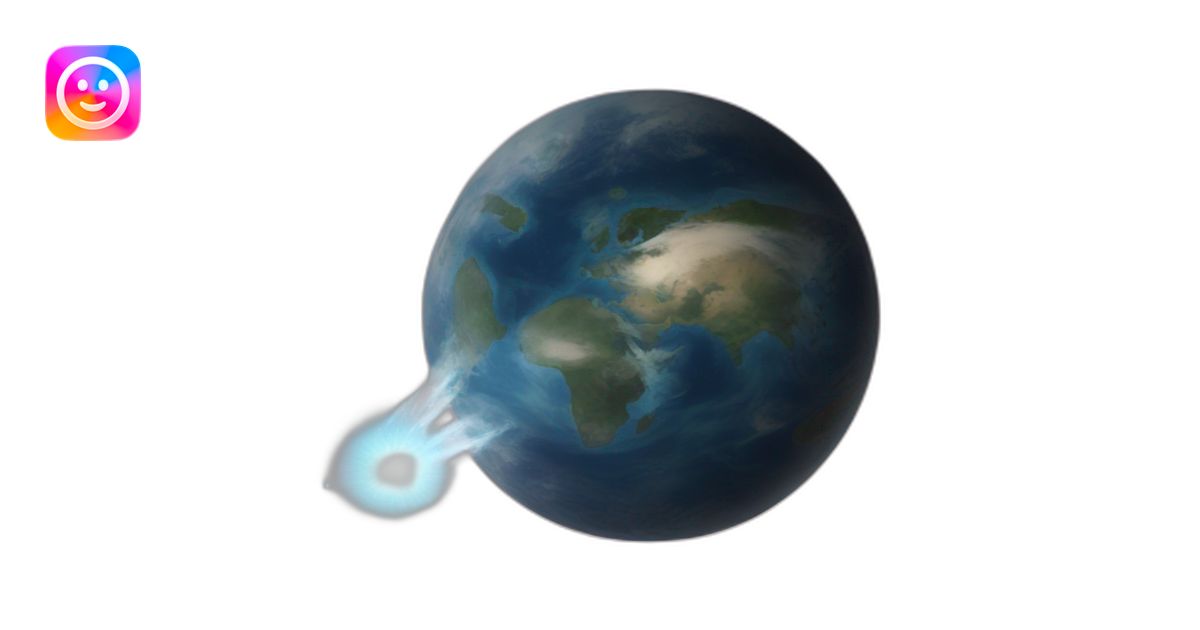 Astroide hit earth emoji | AI Emoji Generator