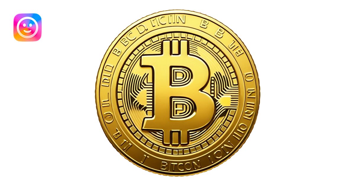 Creat a bitcoin emoji using official bitcoin logo make it possible to ...