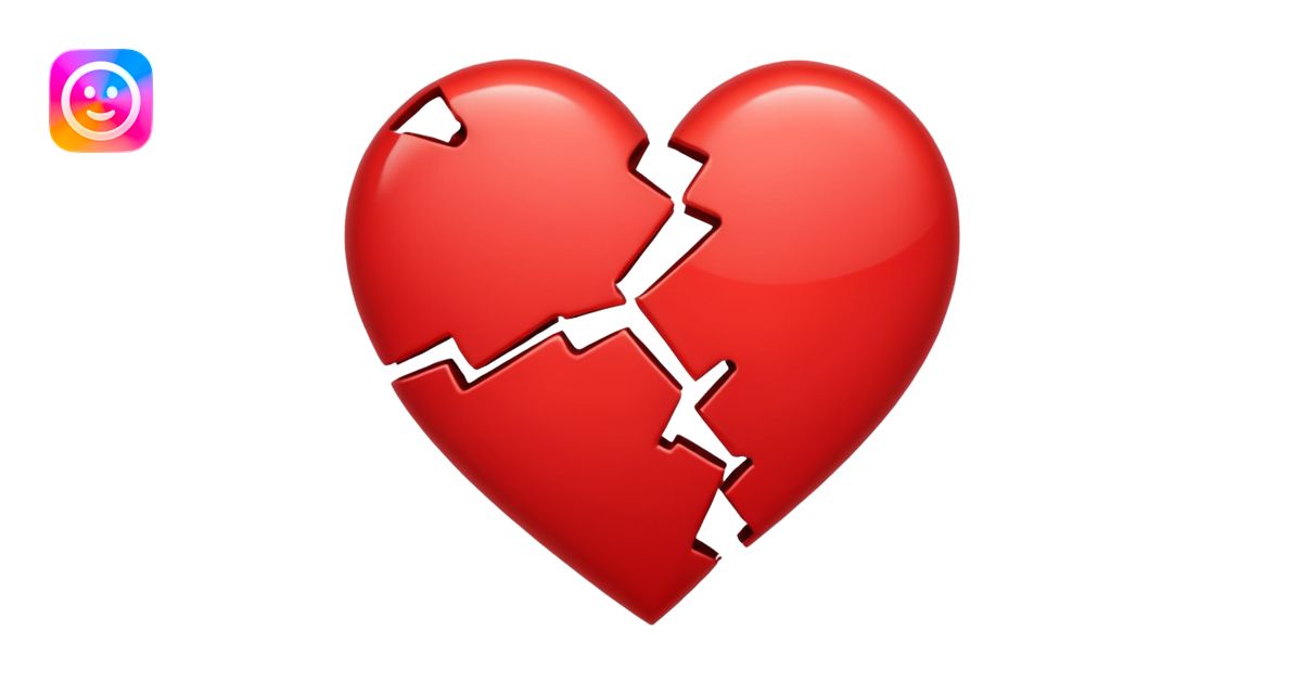 Game over heart emoji | AI Emoji Generator