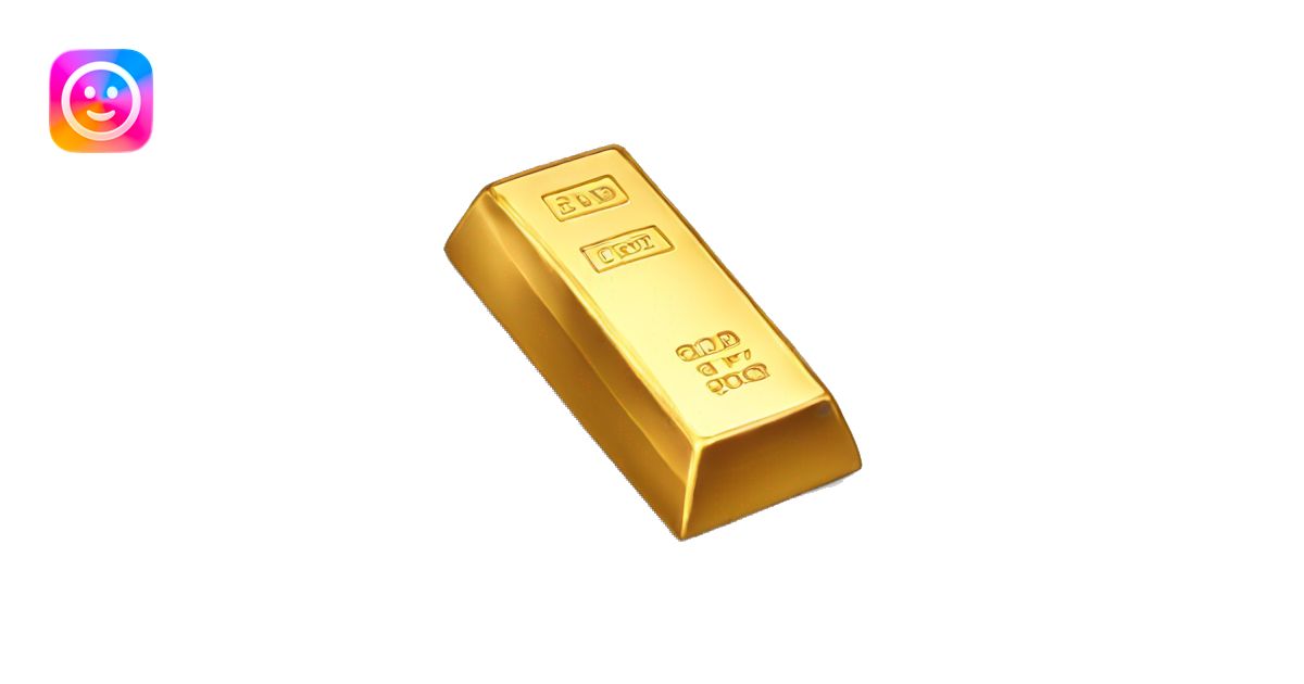 gold bar emoji | AI Emoji Generator