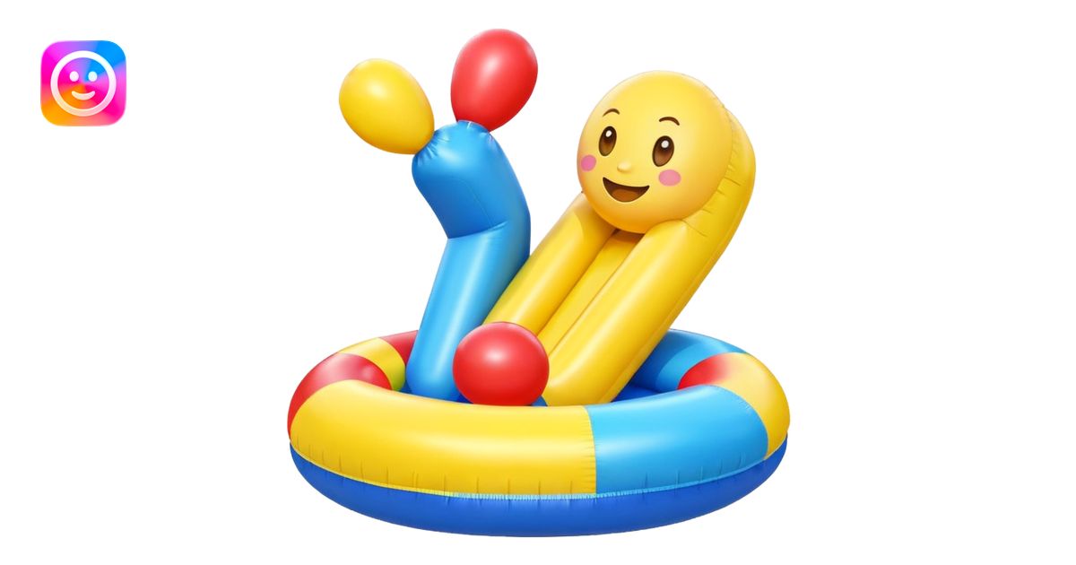 inflatable games emoji | AI Emoji Generator