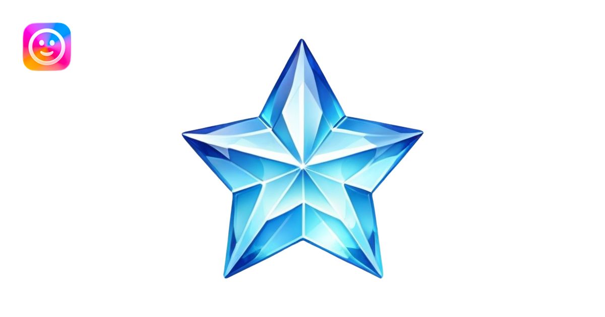 shiny jewel star of stars emoji | AI Emoji Generator