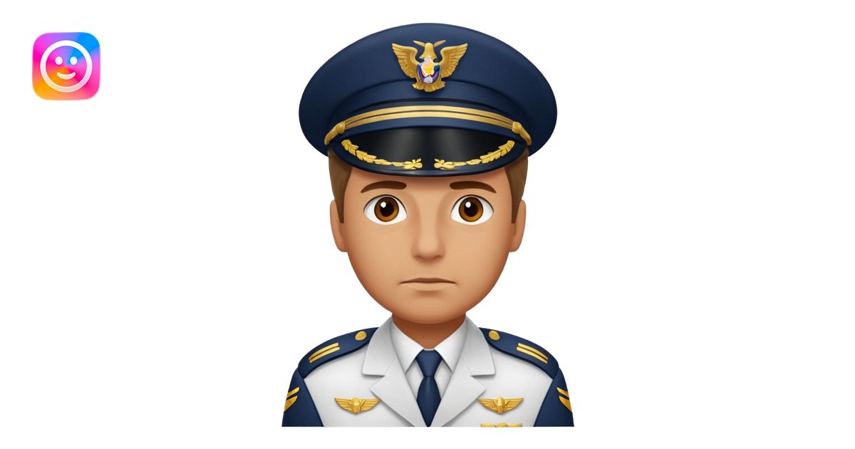 captain pilot emoji | AI Emoji Generator
