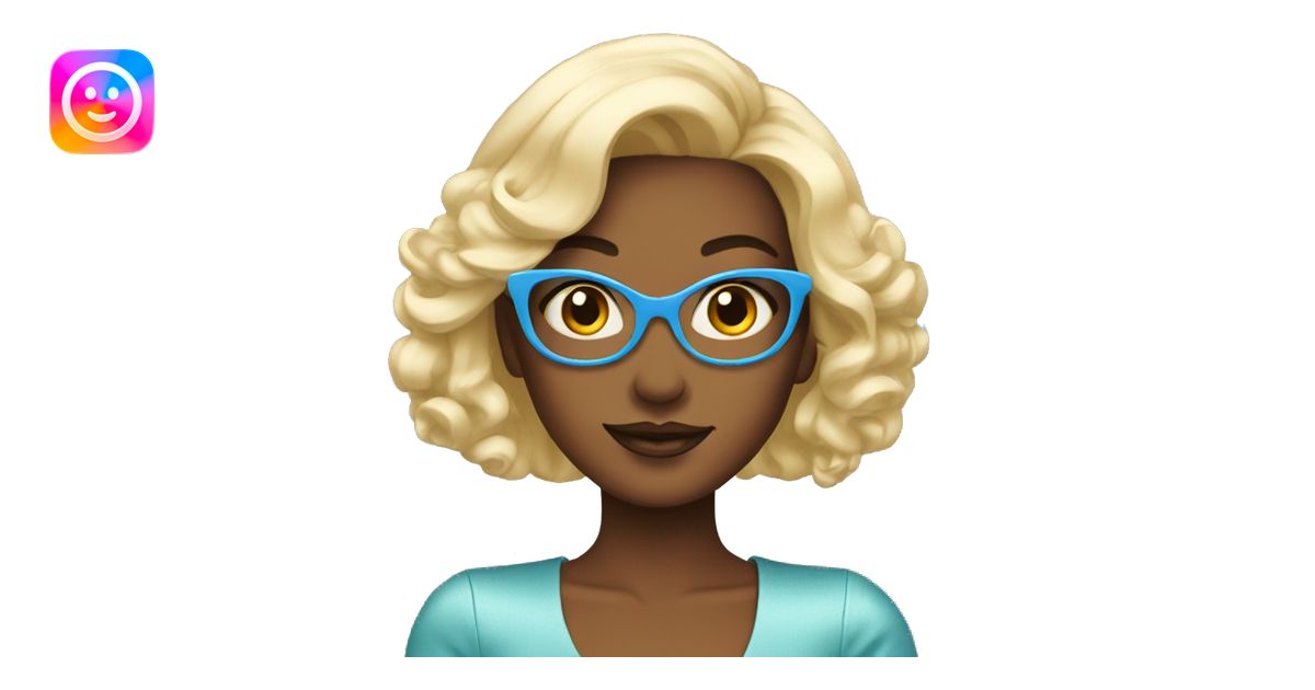 Glamour girl emoji | AI Emoji Generator