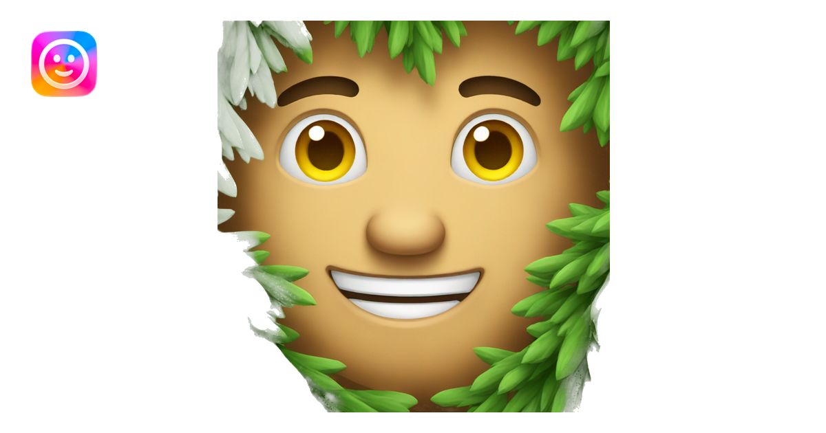 pine face emoji | AI Emoji Generator
