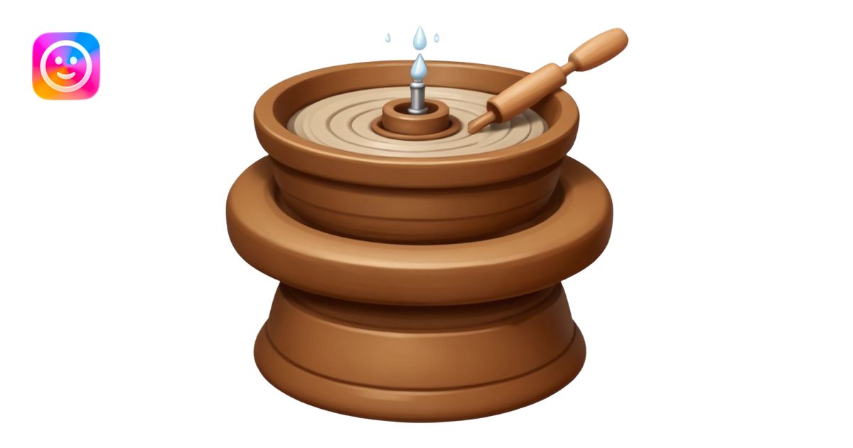 pottery wheel emoji | AI Emoji Generator